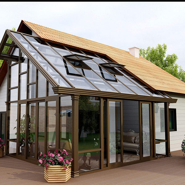House Aluminum Sliding Window S126 Square Tube Sunshine Room – Derchi ...